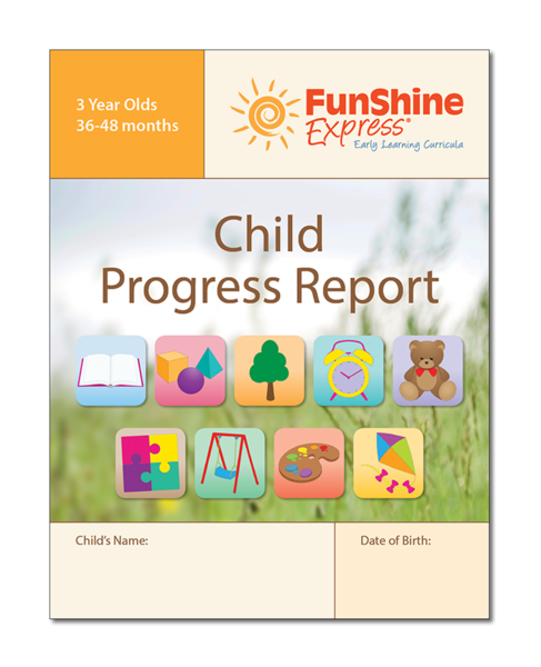Child Progress Report 3 Year Old